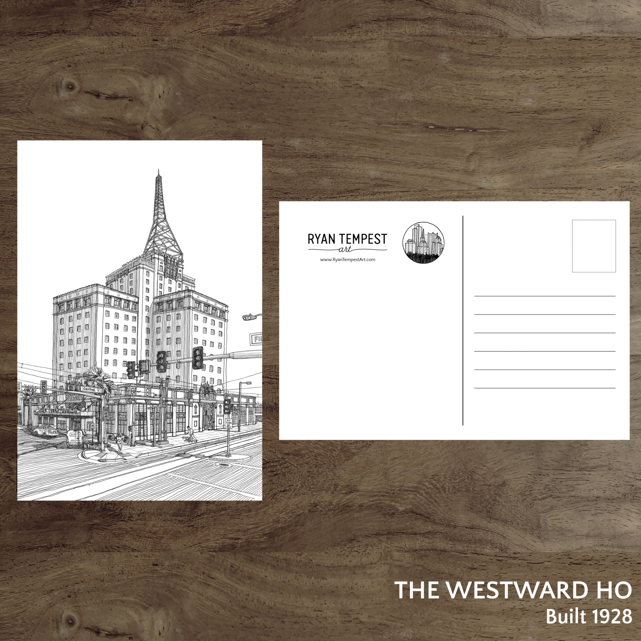 Phoenix Postcards – Ryan Tempest Art